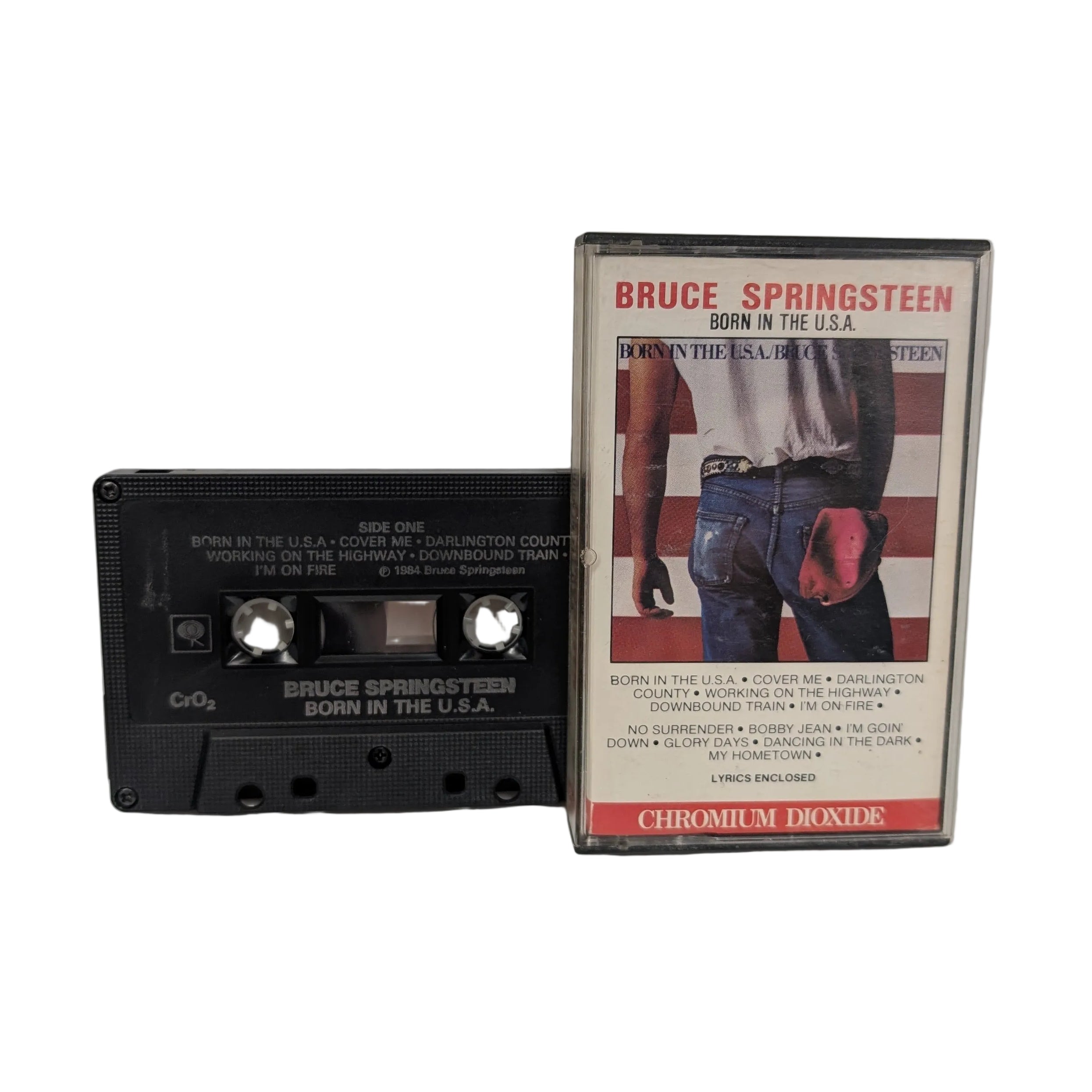 Bruce Springsteen "Born in the U.S.A." Cassette – Portage MCC