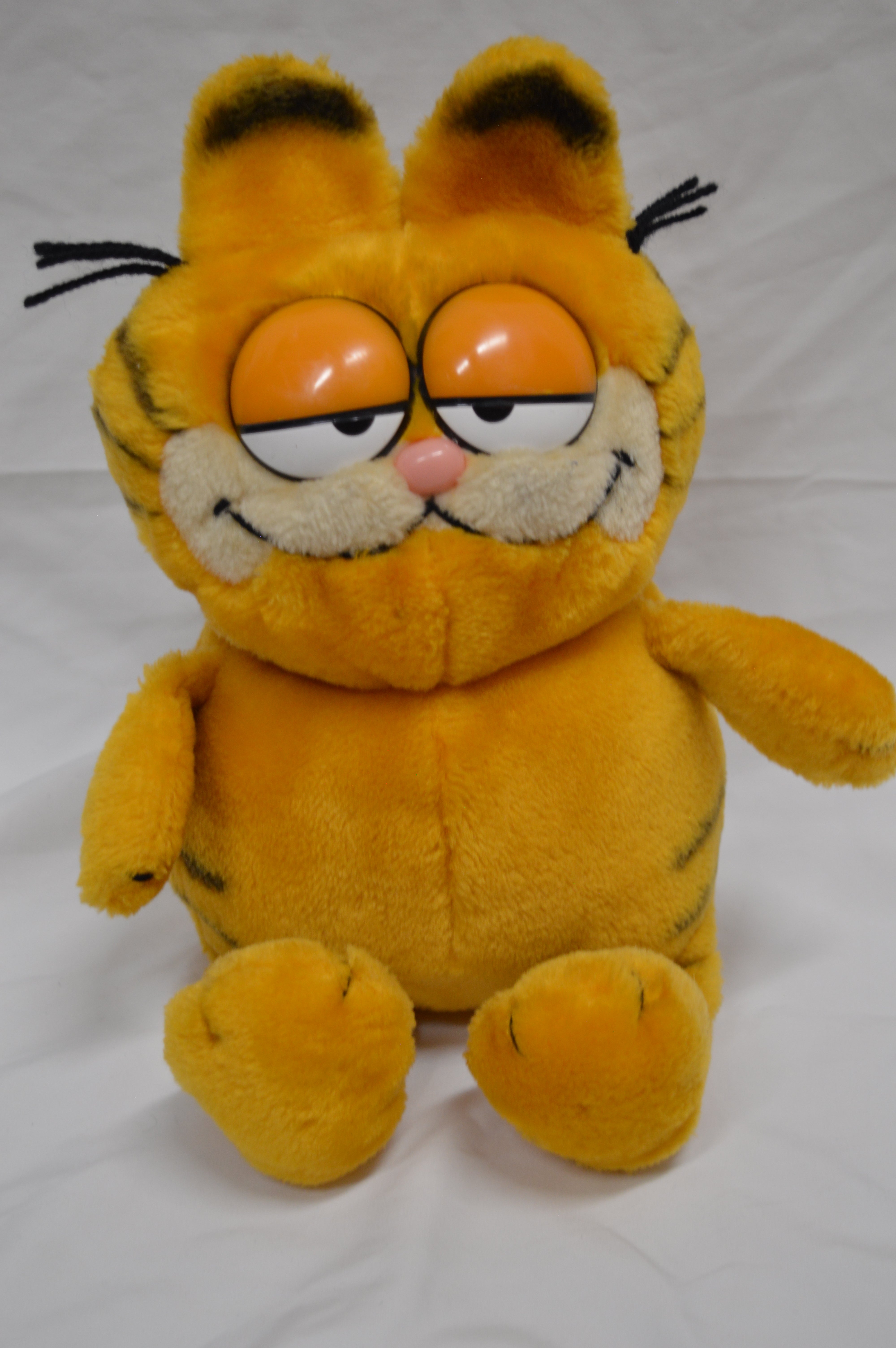 Vintage 1980s Garfield Cat Plush Stuffed Animal Soft Toy - Medium ...