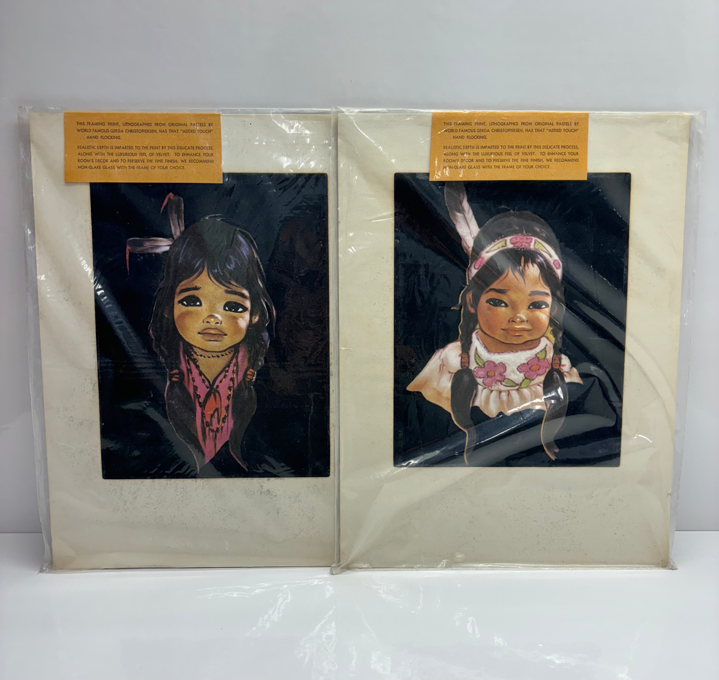 Indigenous Childern Prints by Gerda Christoffersen (set of 2) – Portage MCC