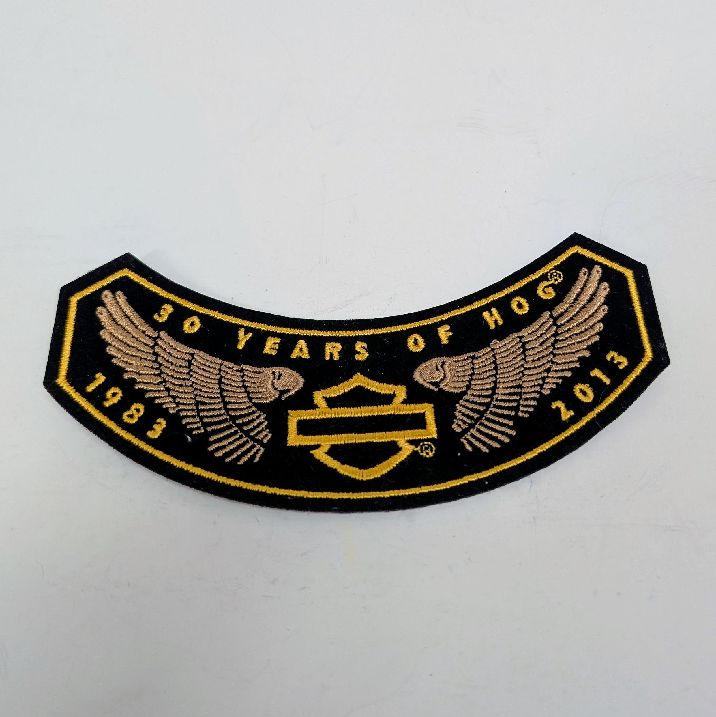 Harley Davidson 30 Years of Hog 1983-2013 Patch – Portage MCC