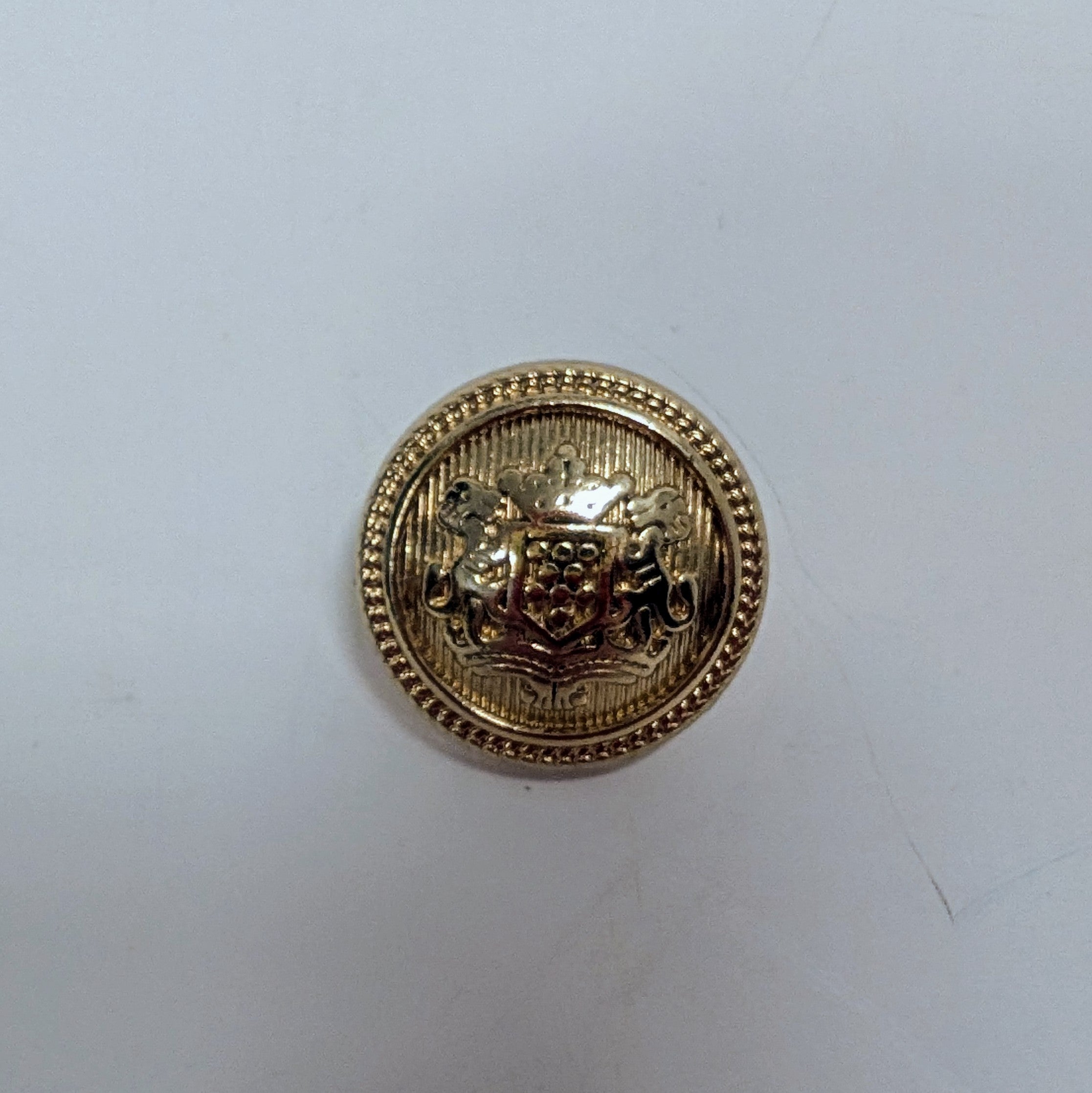 Lion Crest Concho Button – Portage MCC
