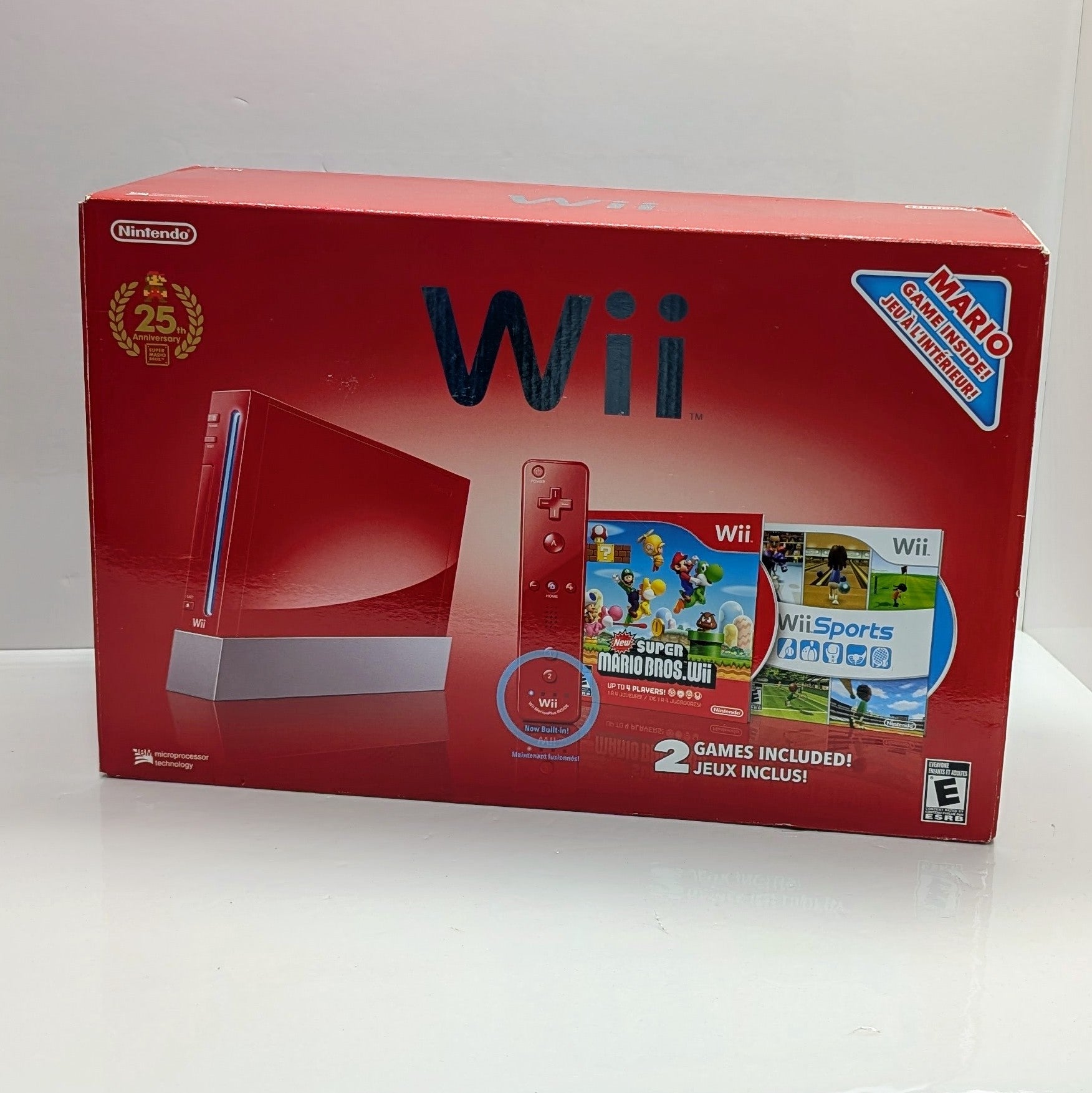 Nintendo Wii Red Original Empty Box – Portage MCC