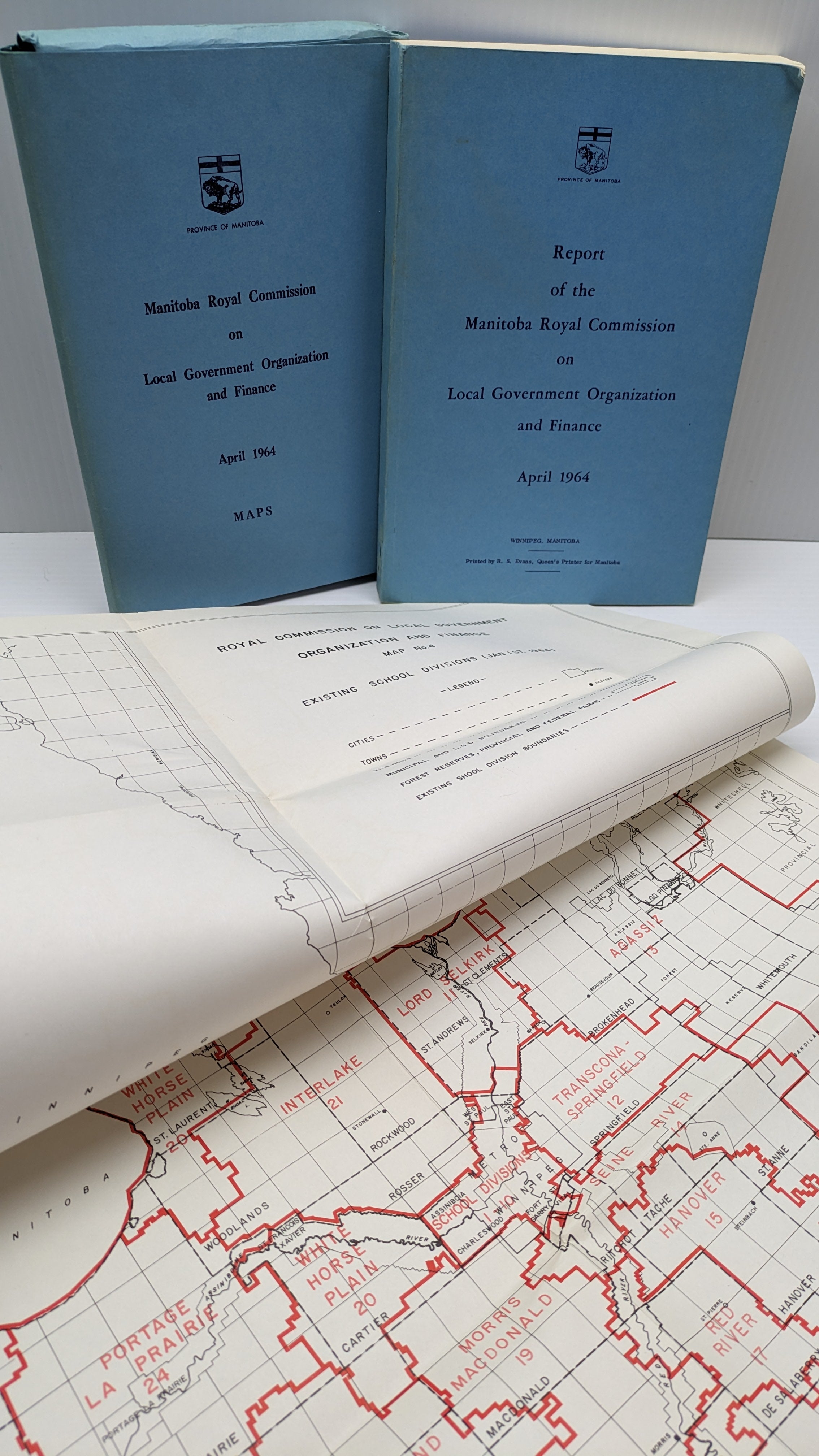 1964 Manitoba Royal Commission Maps – Portage MCC