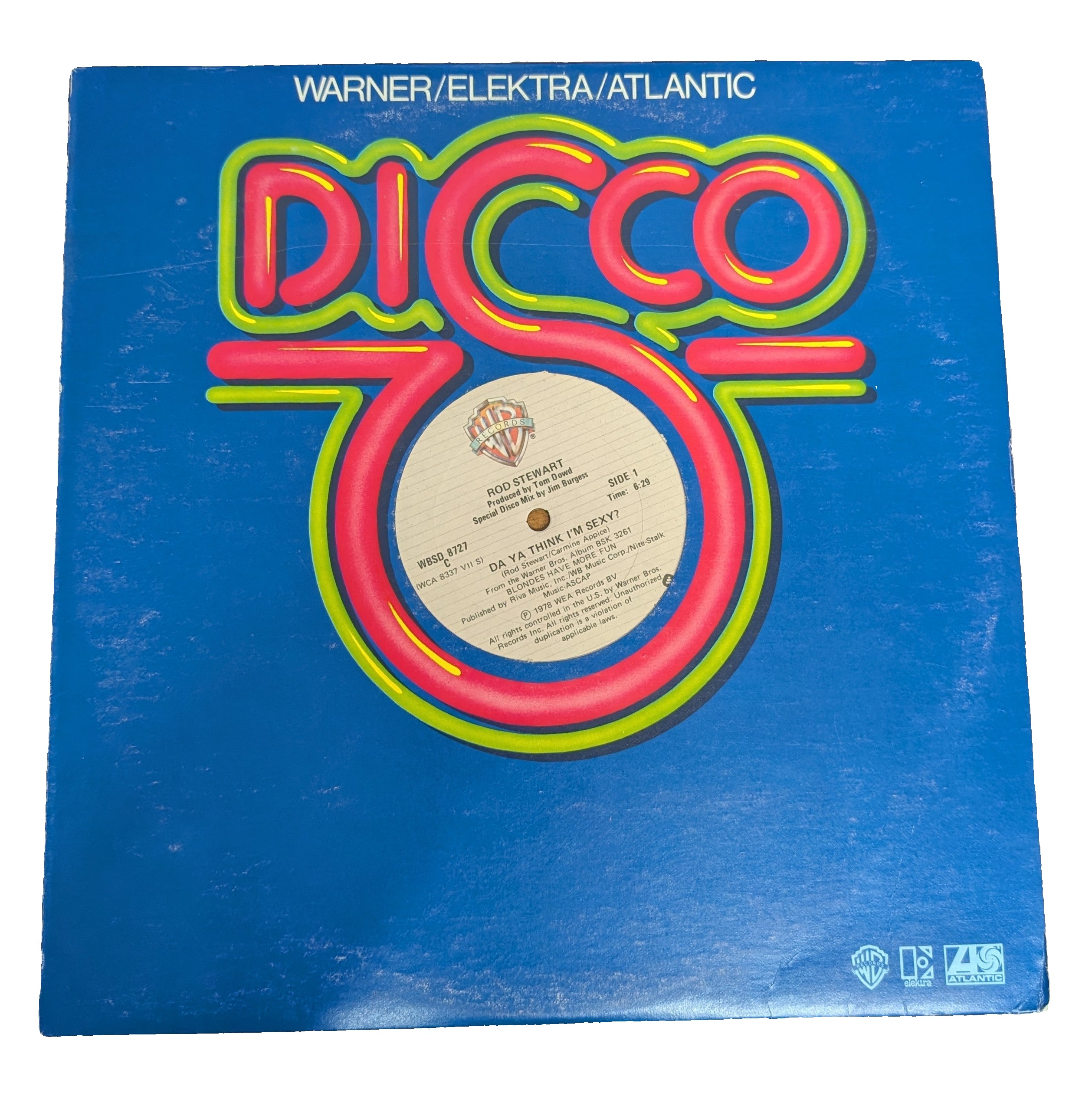 Rod Stewart "Disco" Vinyl – Portage MCC