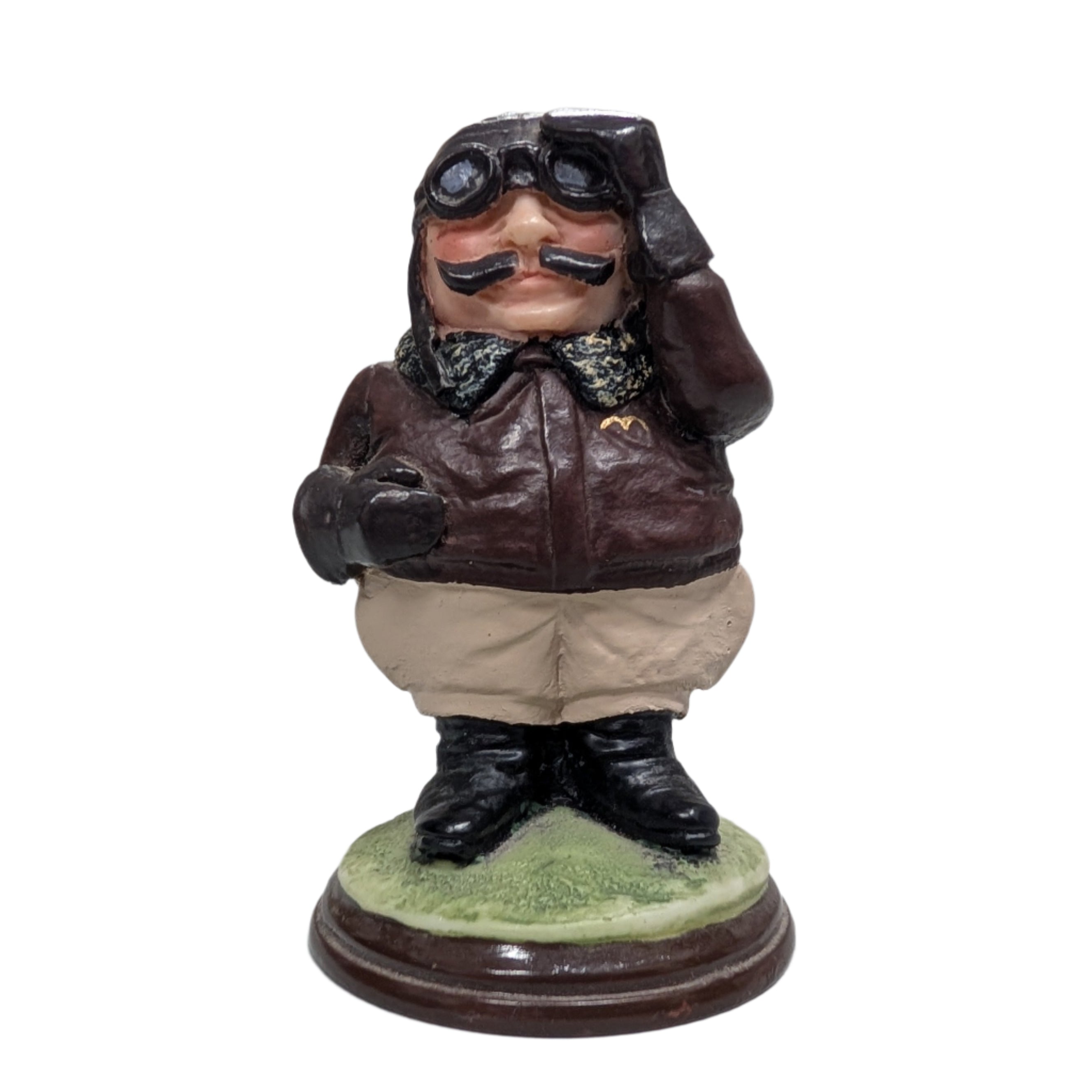 Vintage British Blighter The Aviator Figurine by Dennis Fairweather 19 ...