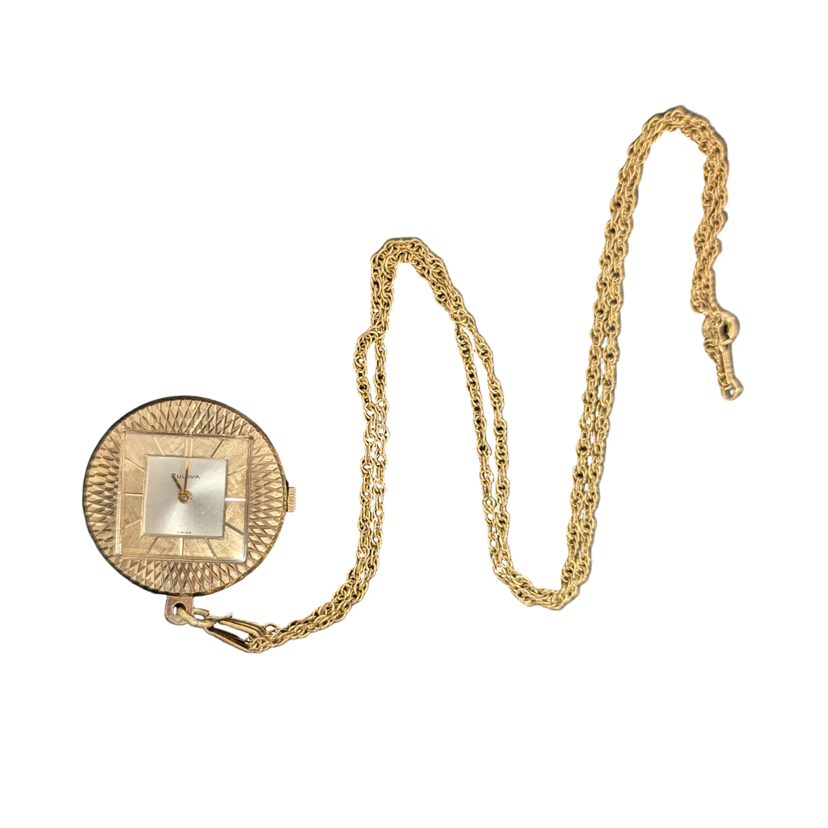 Vintage Bulova Wind-Up Pendant Watch – Portage MCC