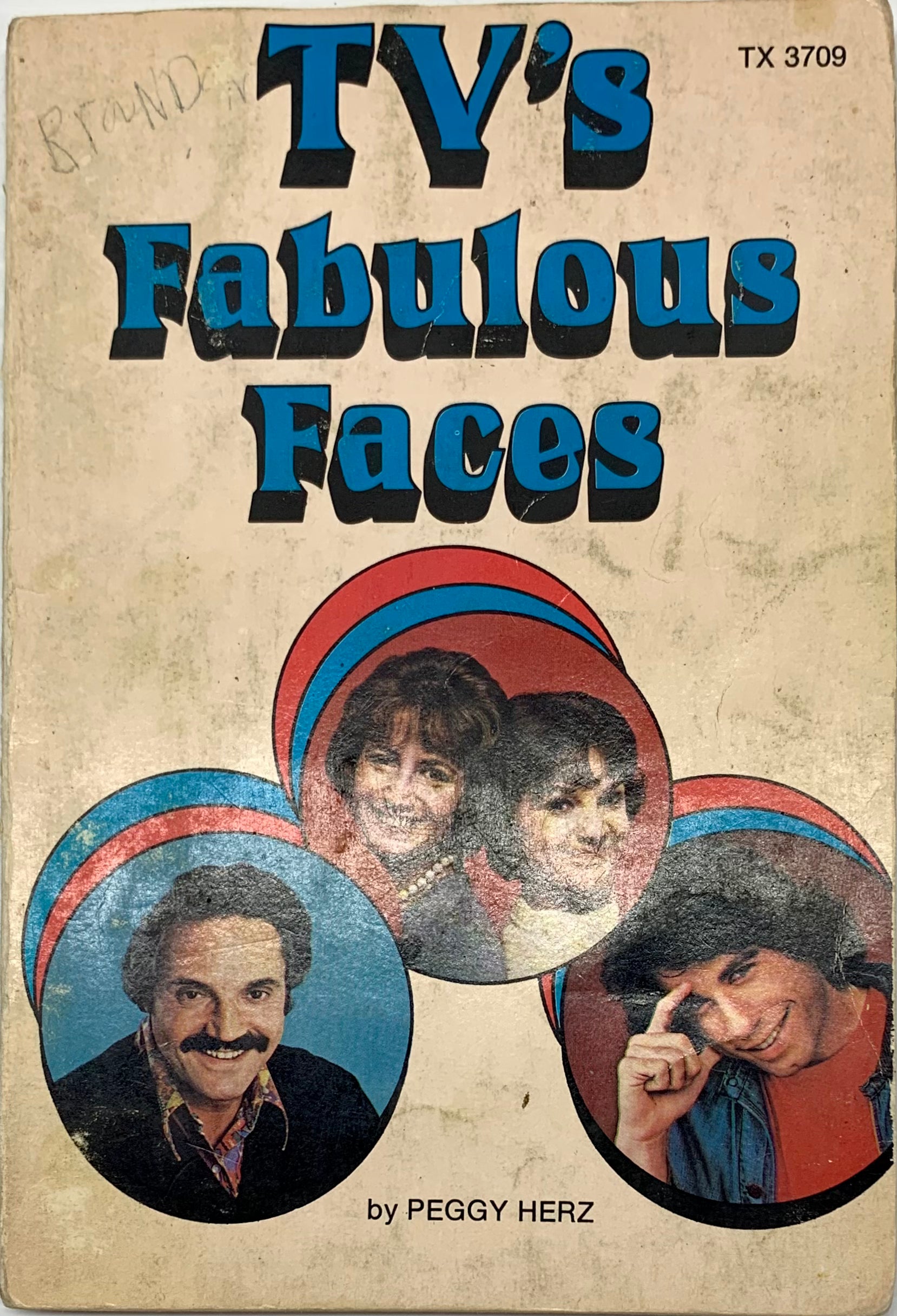 TV's Fabulous Faces Book – Vintage Pop Culture Collectible – Portage MCC