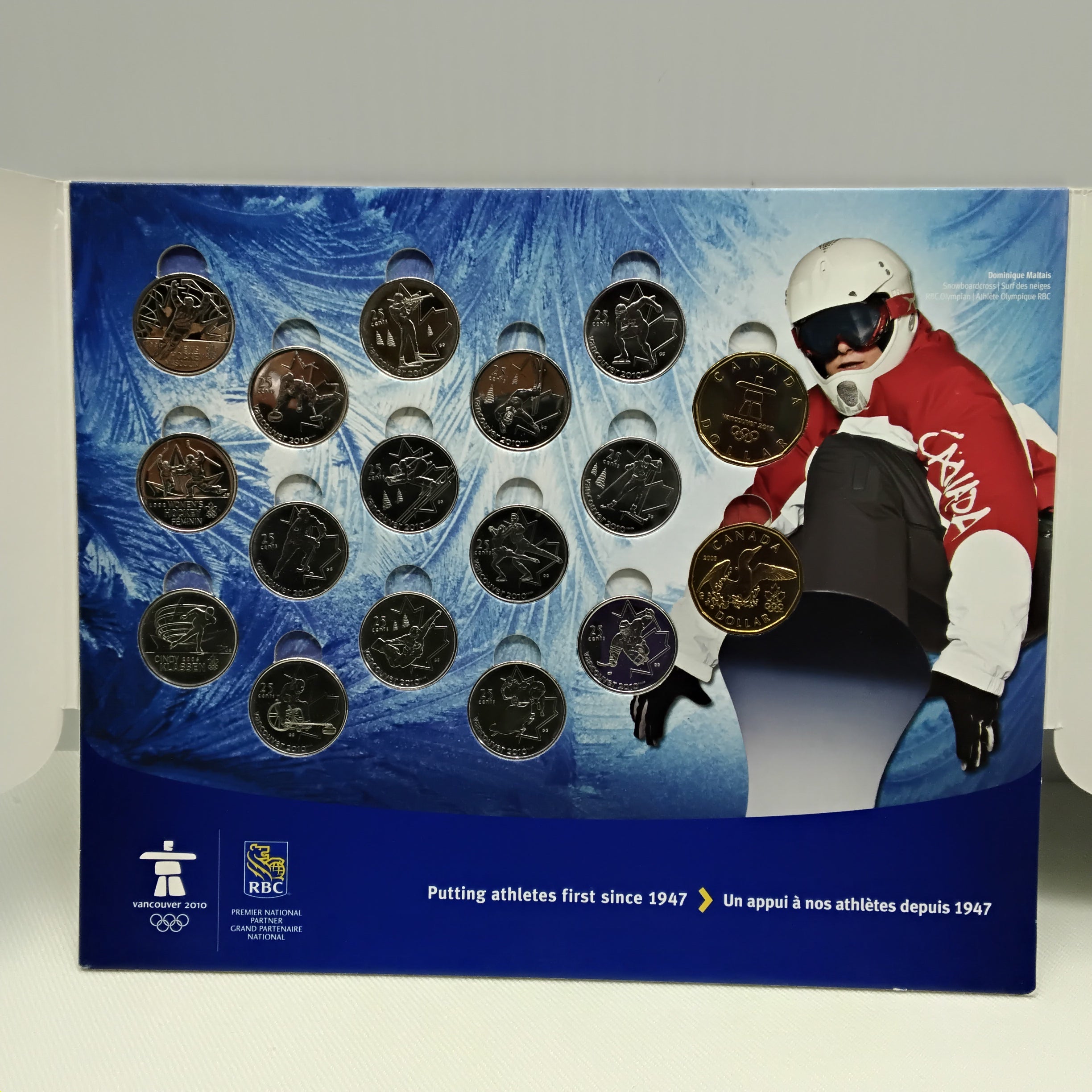 Vancouver 2010 Olympic Coin Set RBC Lucky Loonie – Portage MCC