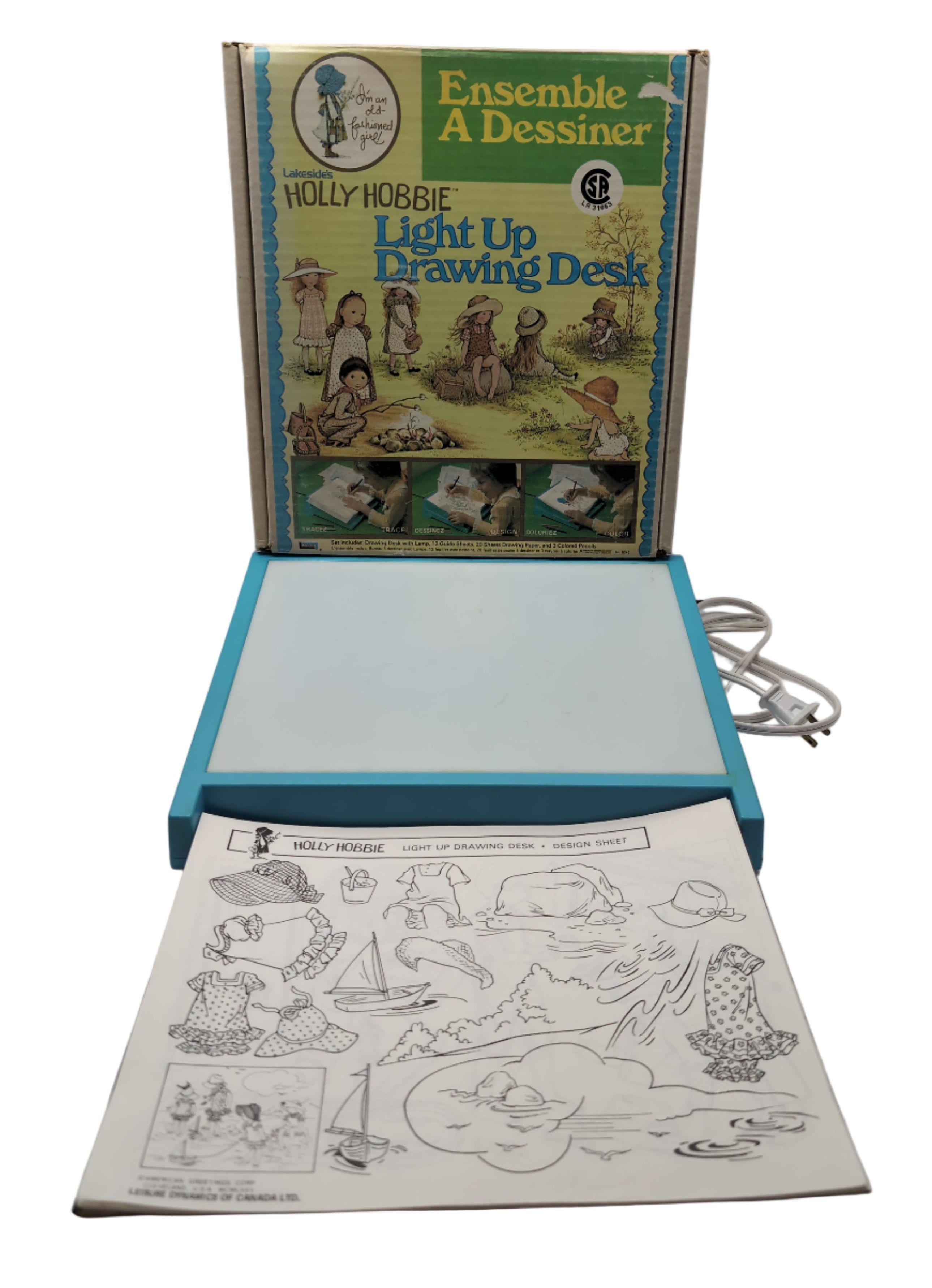 Holly Hobbie Light Up Drawing Desk – Portage MCC