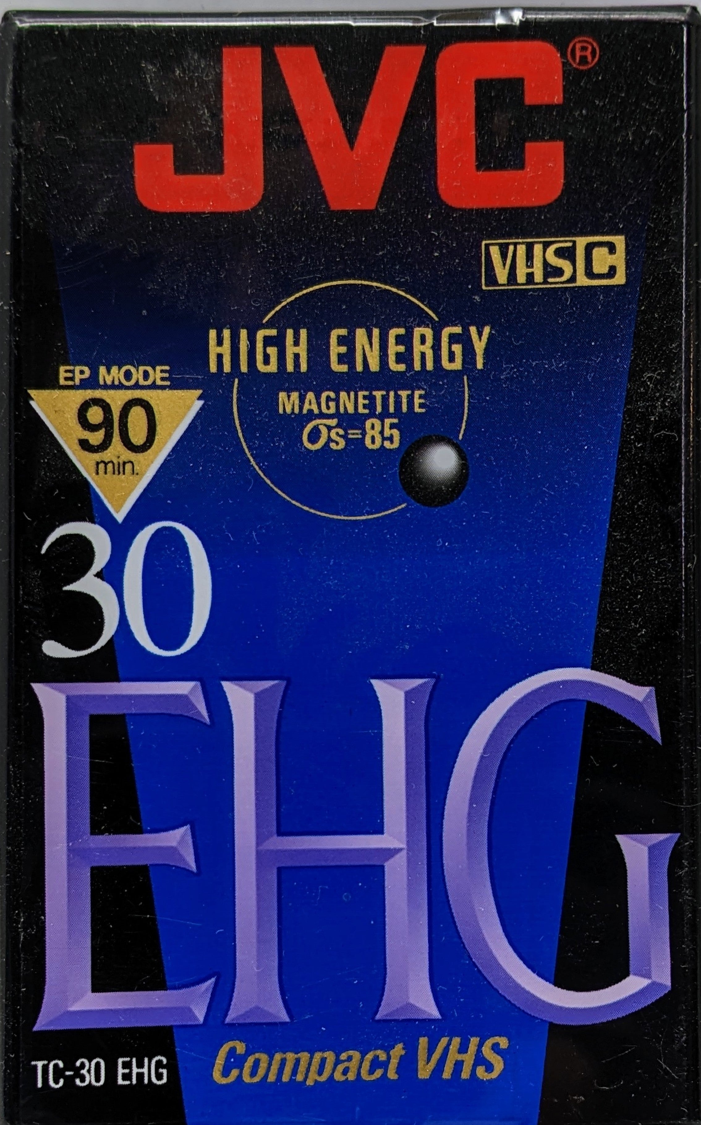 JVC EHG VHS-C 30 Compact VHS (New/Sealed) – Portage MCC